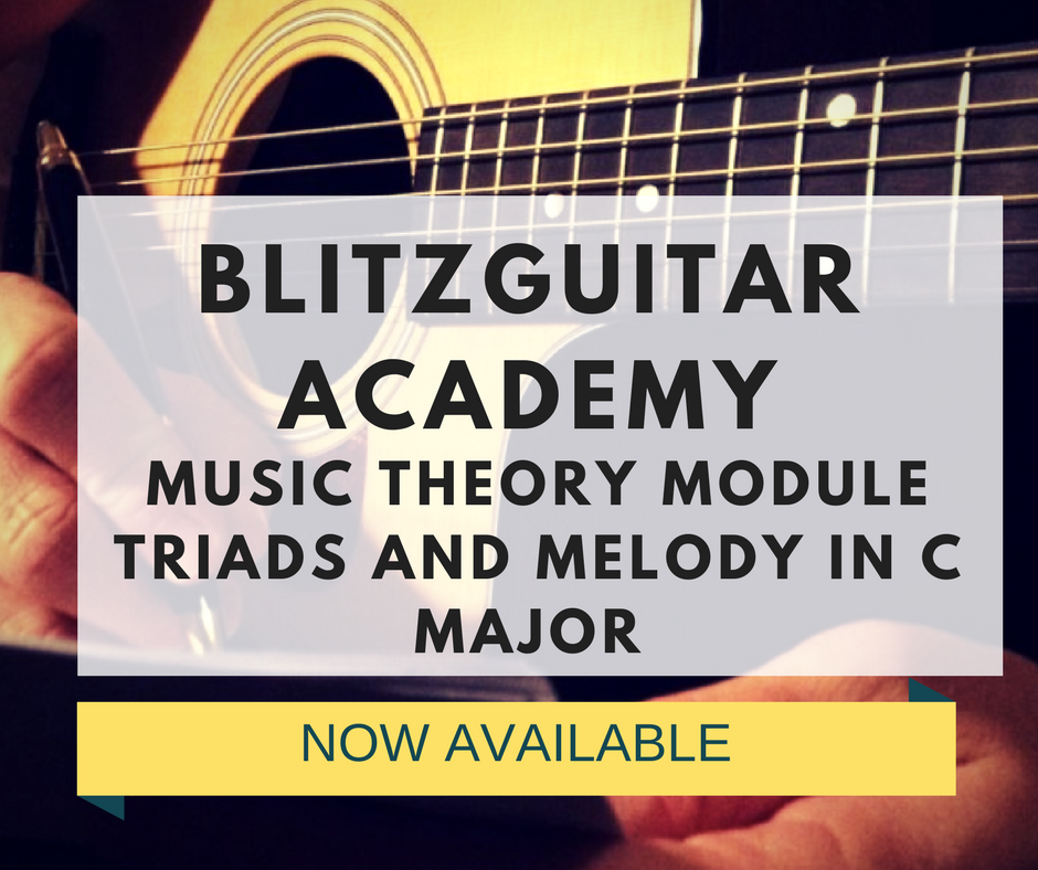 Music Theory Lab – Triads Combined with Melody – FINGERSTYLE GUITAR LESSONS