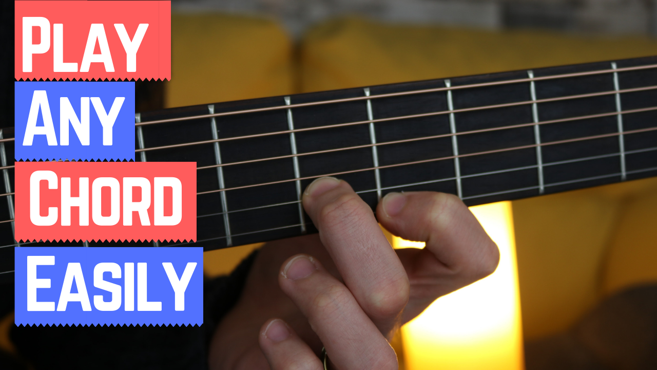 How to Make Any Chord Super Simple to Play … on guitar – FINGERSTYLE ...