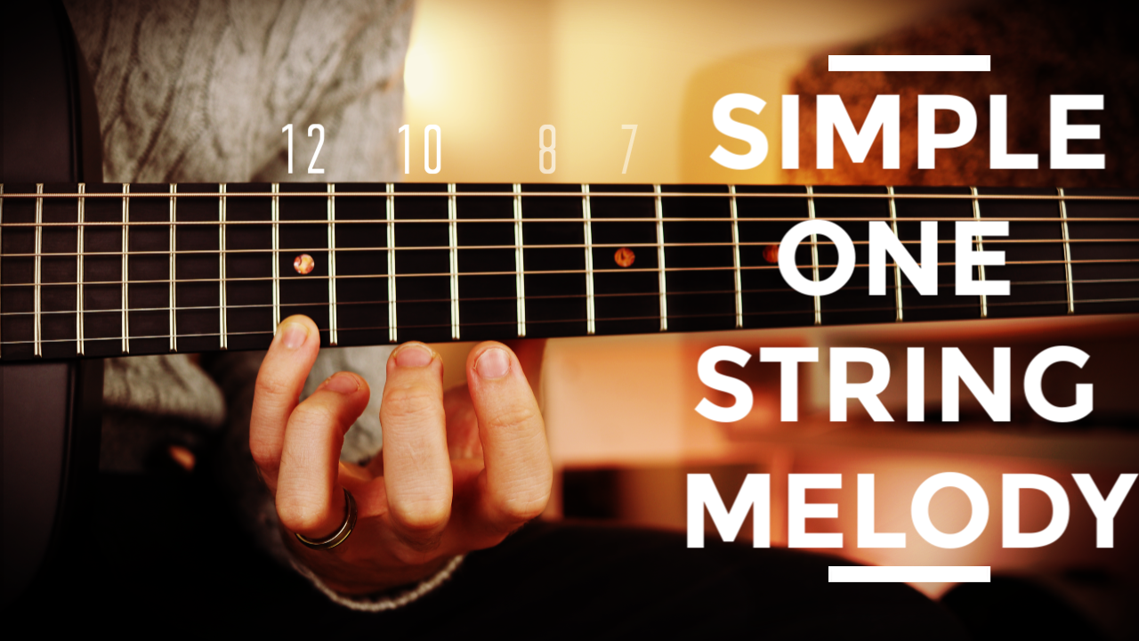 Beautiful Melody in E Minor (and how to play it) – FINGERSTYLE GUITAR ...